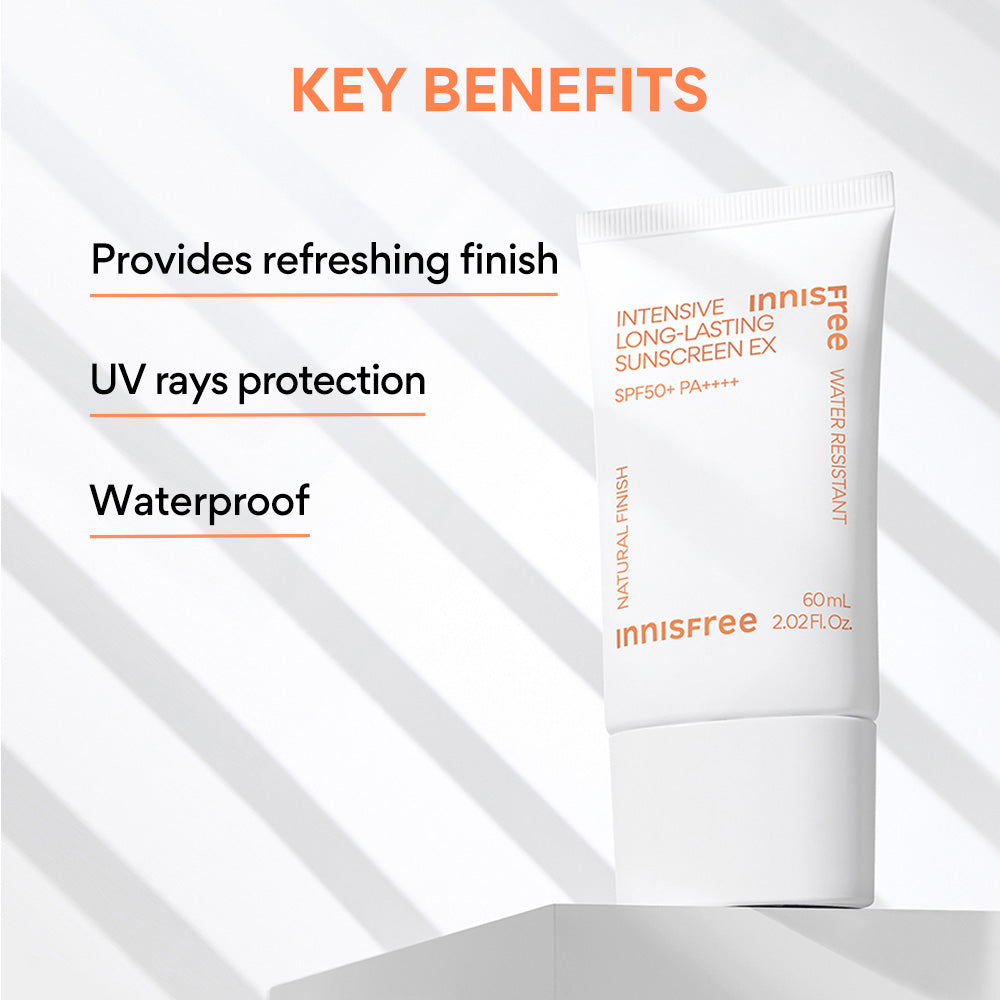 Long-Lasting Sunscreen EX SPF50+ PA4+ – INNISFREE India