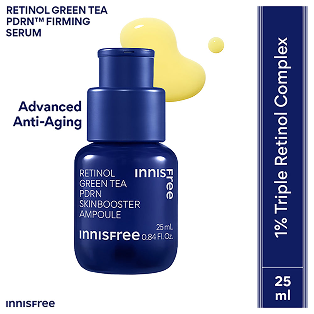 Retinol Green Tea Skin Booster PDRN Face Serum 25ml – INNISFREE India