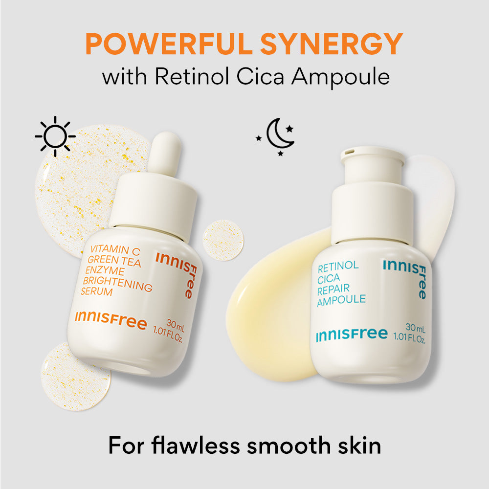 Shop Vitamin C Genzyme Brightening Serum – INNISFREE India