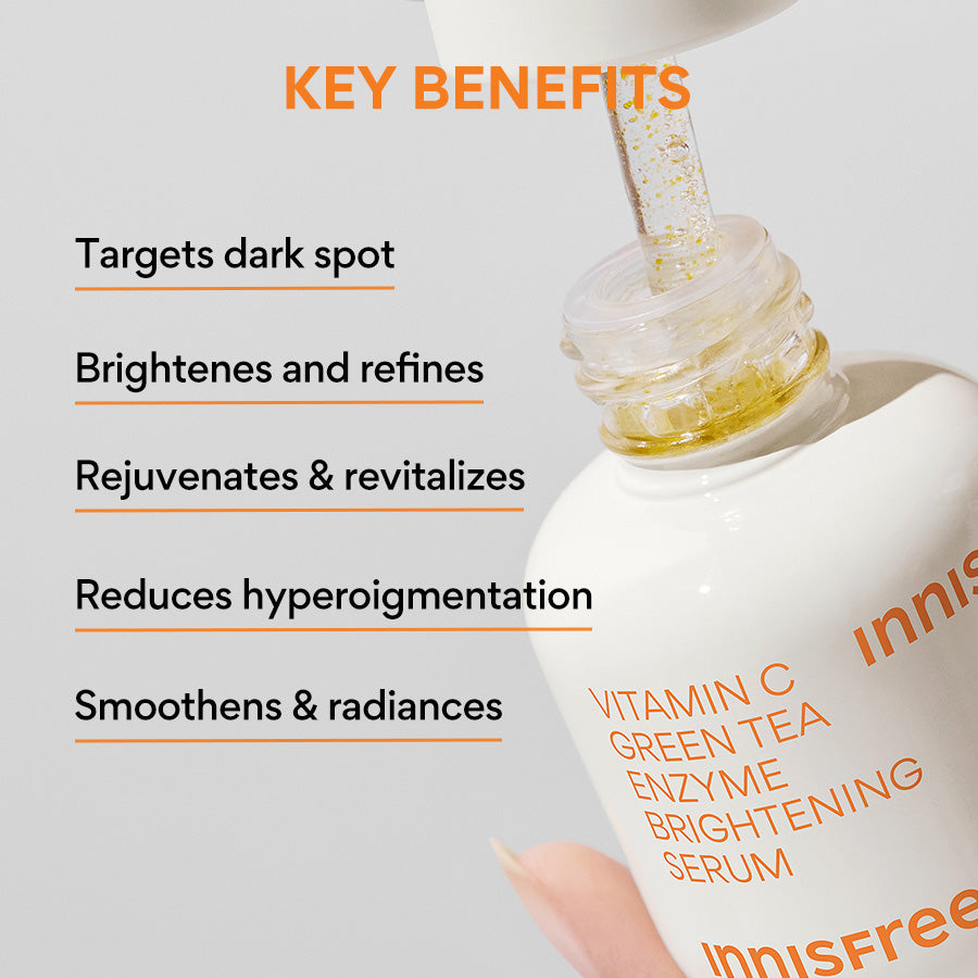 Shop Vitamin C Genzyme Brightening Serum – INNISFREE India